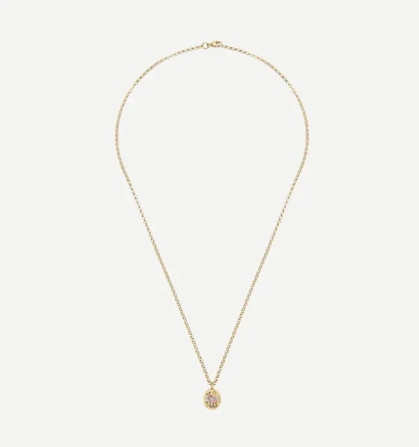 CECE JEWELLERY Elephant & Camellia Pendant Necklace