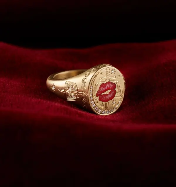 CECE JEWELLERY Violent Delights Signet Ring