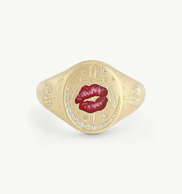 CECE JEWELLERY Violent Delights Signet Ring