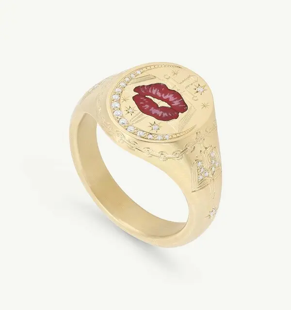 CECE JEWELLERY Violent Delights Signet Ring