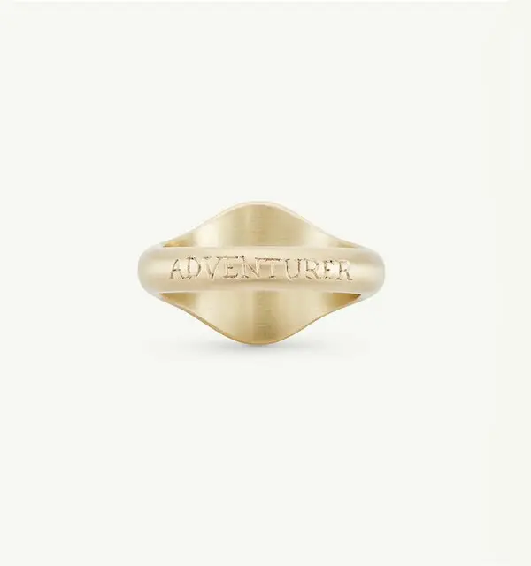 CECE JEWELLERY Adventurer Ring With Enamel Swallow And Diamonds