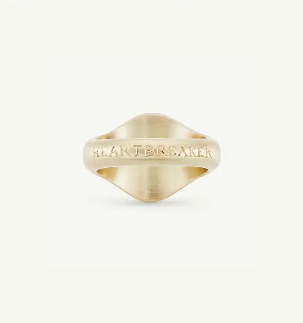 CECE JEWELLERY Heartbreaker Ring With Diamonds And Enamel