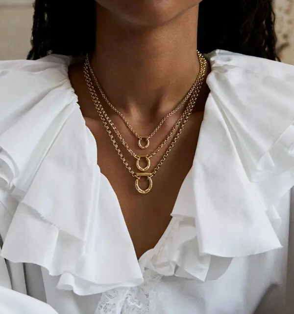 CECE JEWELLERY Horseclip Necklace With Diamonds