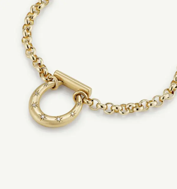 CECE JEWELLERY Horseclip Necklace With Diamonds