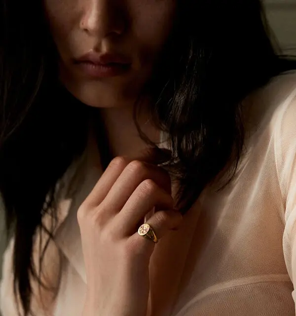 CECE JEWELLERY Pretty N' Pink Signet Ring