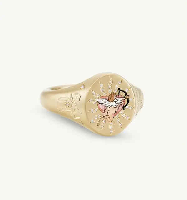 CECE JEWELLERY The Lovers Ring - Gold