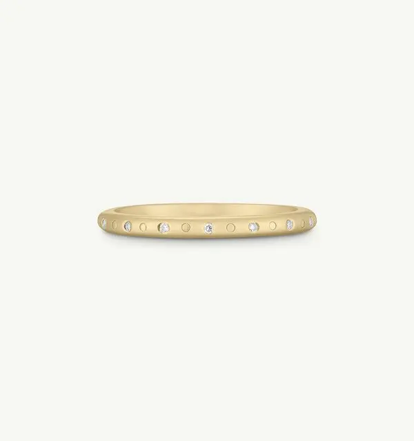 CECE JEWELLERY The Porthole Stacking Ring - Gold