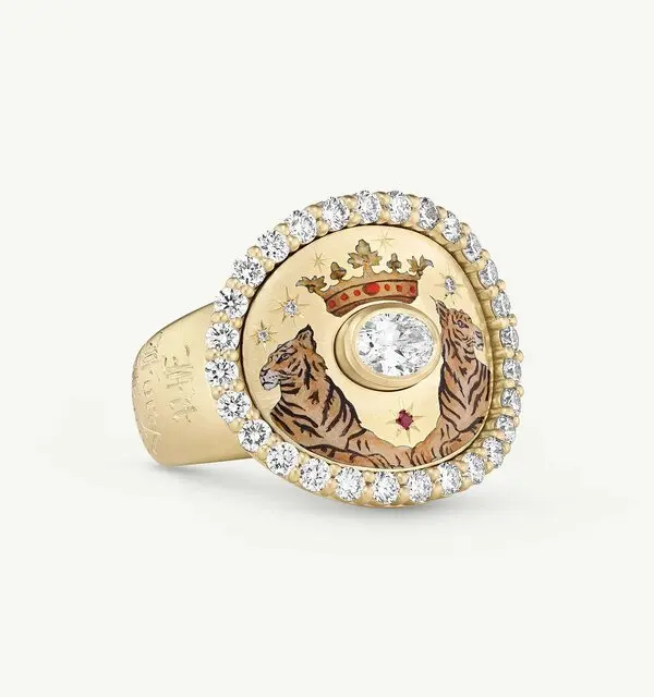 CECE JEWELLERY Fit For A King Ring
