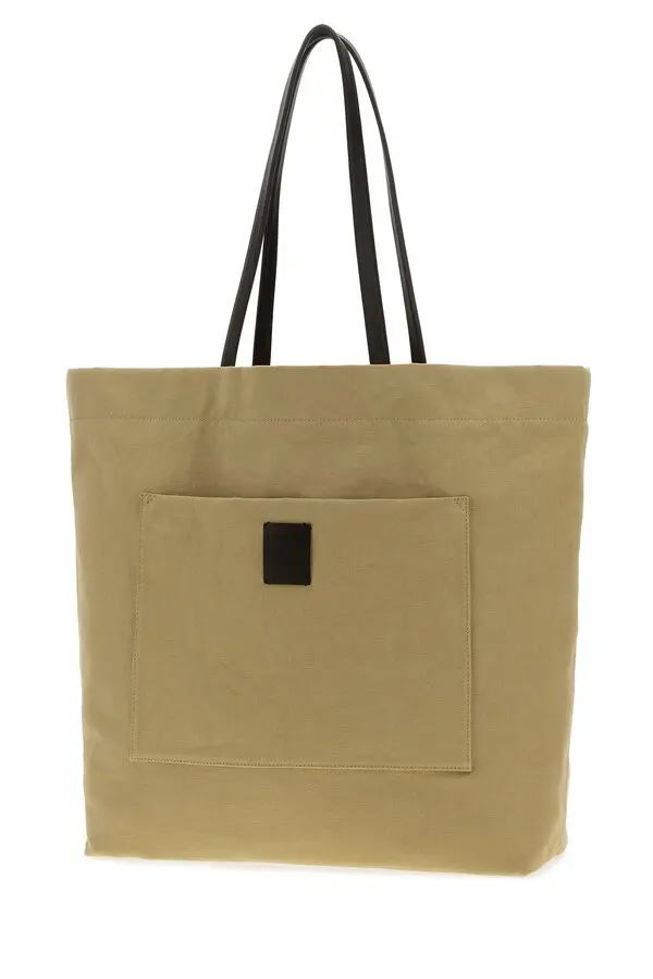THE ROW Khaki Canvas Tori Shopping Bag