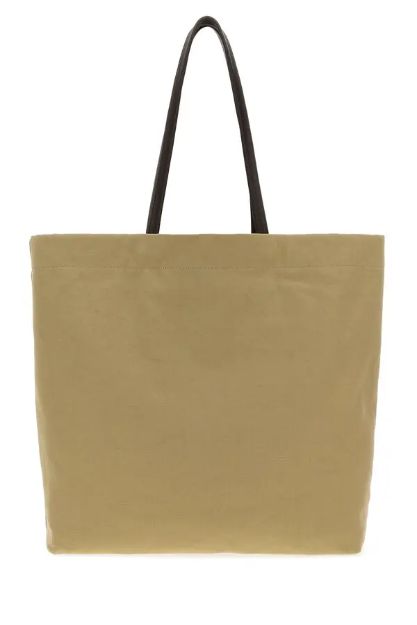THE ROW Khaki Canvas Tori Shopping Bag