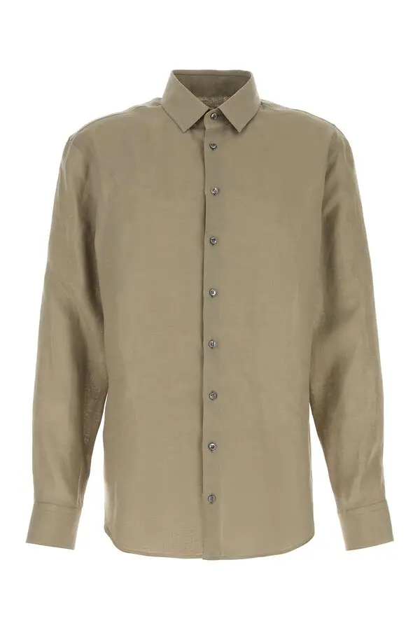 Giorgio Armani Dove Linen Shirt