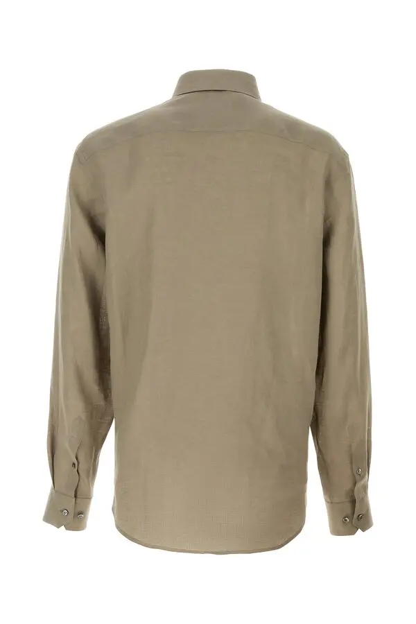 Giorgio Armani Dove Linen Shirt
