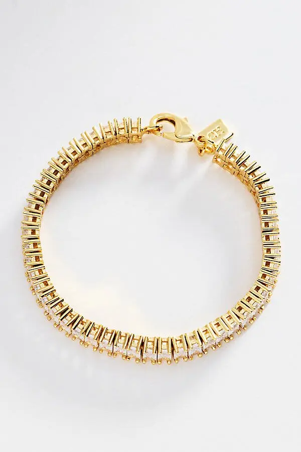 CRYSTAL HAZE Baguette Bracelet - Clear
