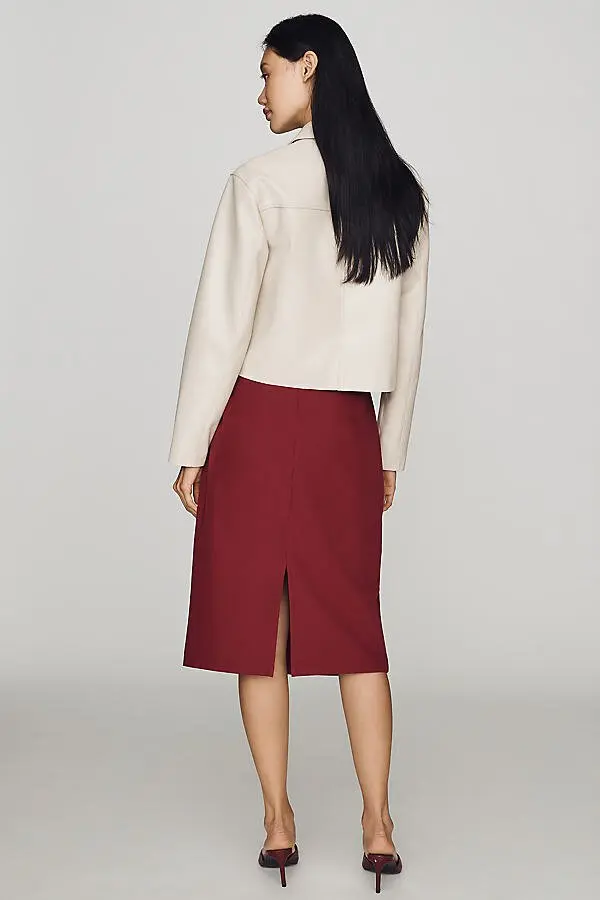 MARE MARE Trouser Skirt - Dark Red