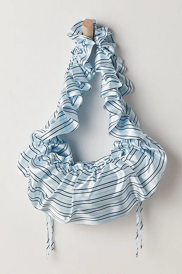 OPÉRASPORT Printed Shirley Bag - Blue Stripe