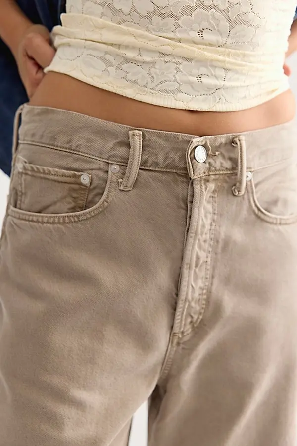 AGOLDE Vintage Loose Wide Leg Jeans - Cedar