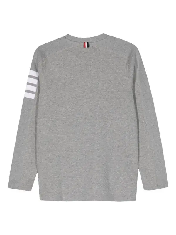 Thom Browne 4-bar Stripe Sweatshirt - Navy