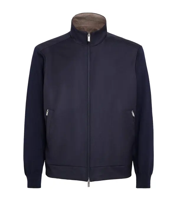 Paul & Shark Virgin Wool Hybrid Jacket