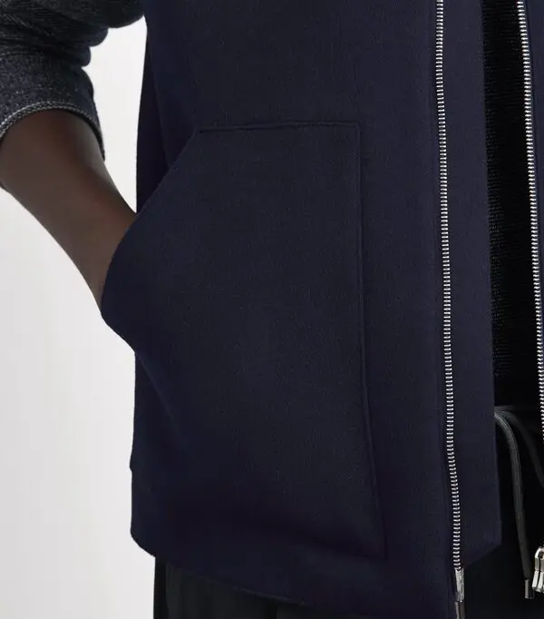 LARDINI Wool-cashmere Gilet