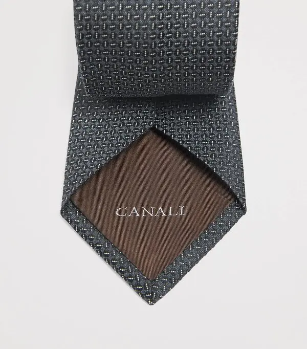 Canali Silk-wool Jacquard Tie