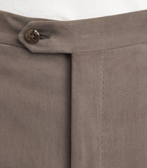 Corneliani Stretch-cotton-cashmere Trousers