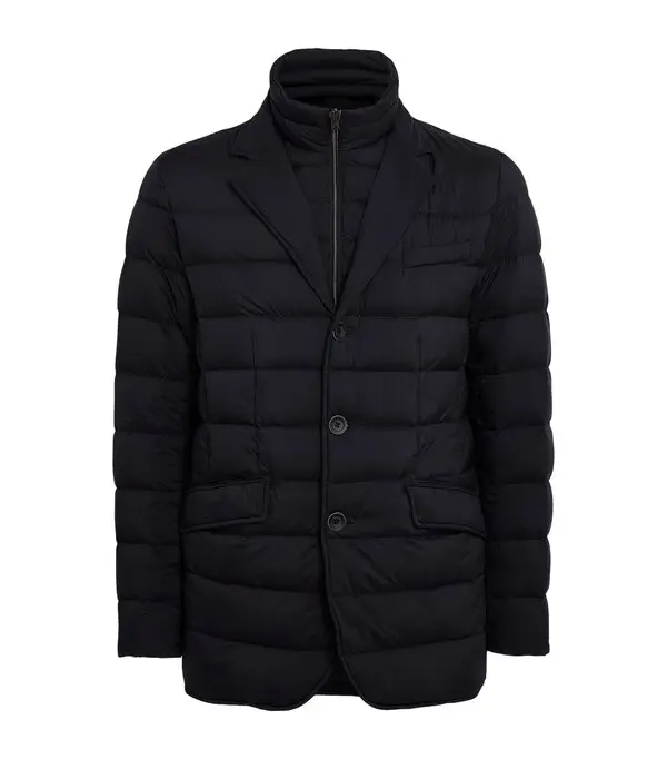 Herno Down Quilted Puffer Jacket - Black