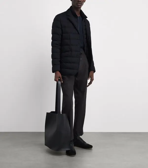 Herno Down Quilted Puffer Blazer Jacket