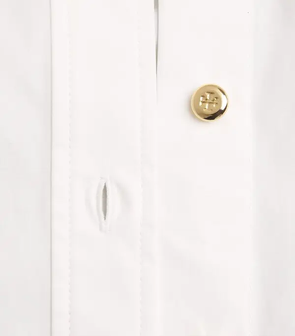 Tory Burch Poplin Short-sleeve Shirt