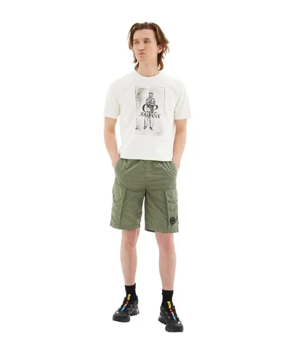 C.P. COMPANY Cargo Shorts With Lens Detail