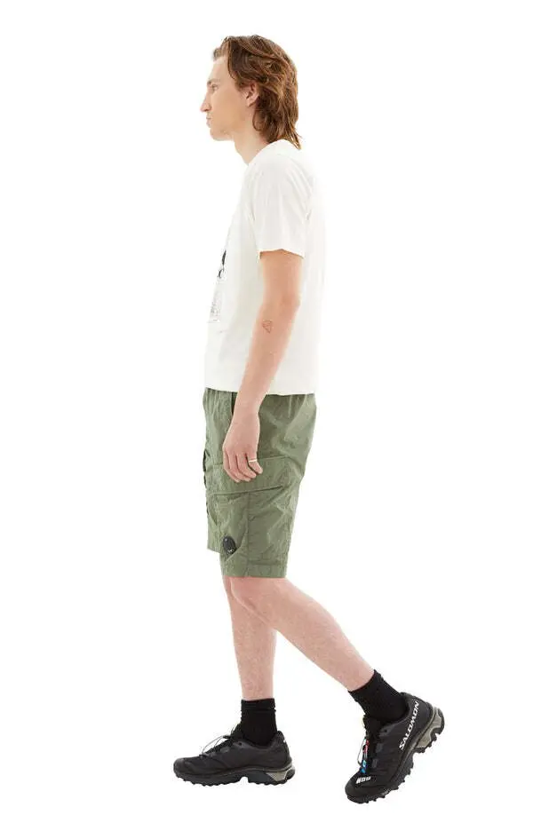 C.P. COMPANY Cargo Shorts With Lens Detail