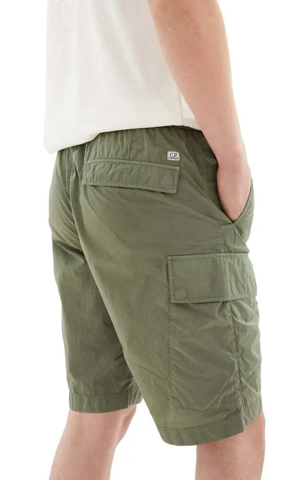 C.P. COMPANY Cargo Shorts With Lens Detail