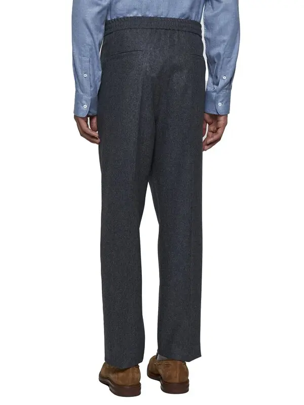 Brunello Cucinelli Drawstring Elastic Waist Pants