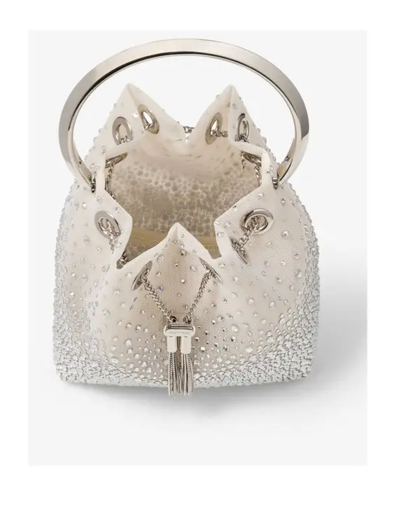 JIMMY CHOO Bon Bon Embellished Handbag