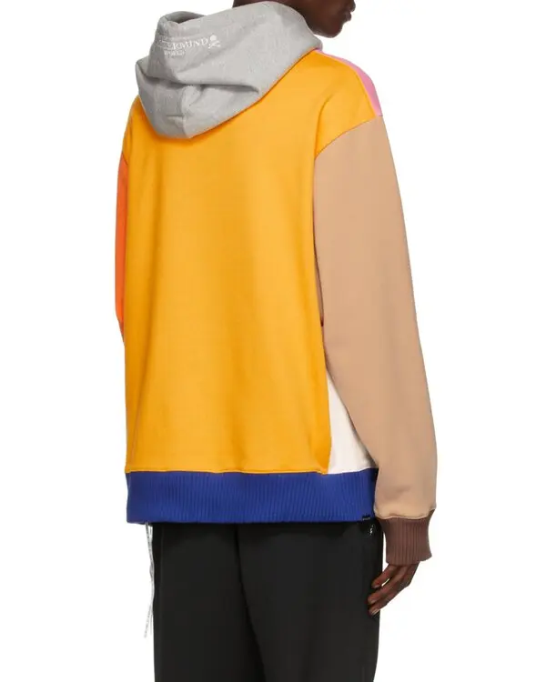 MASTERMIND WORLD Color Matching Hooded Hoodie