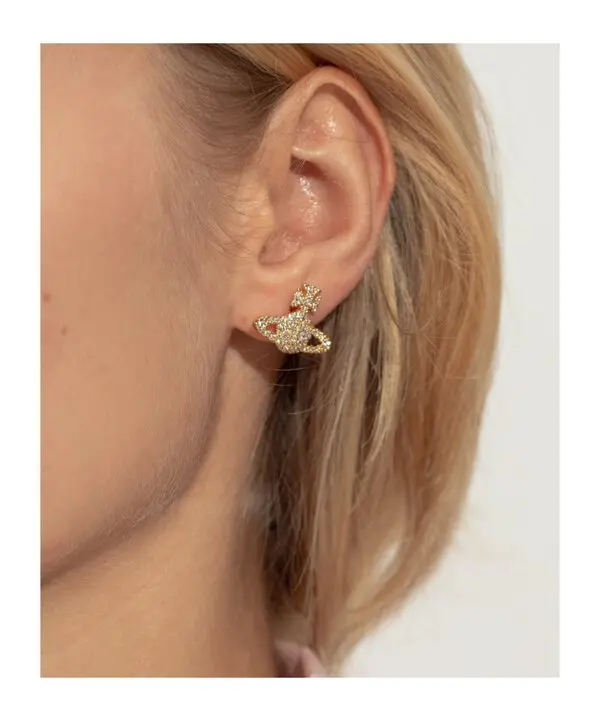 VIVIENNE WESTWOOD Orb Crystal Earrings