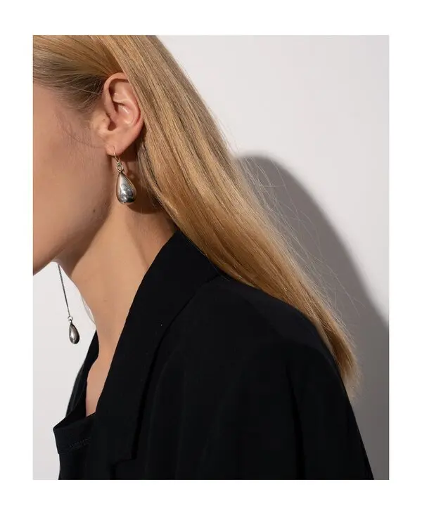 ANN DEMEULEMEESTER Logo Earrings