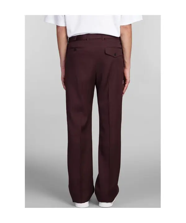 LANVIN Belted Tailored Trousers