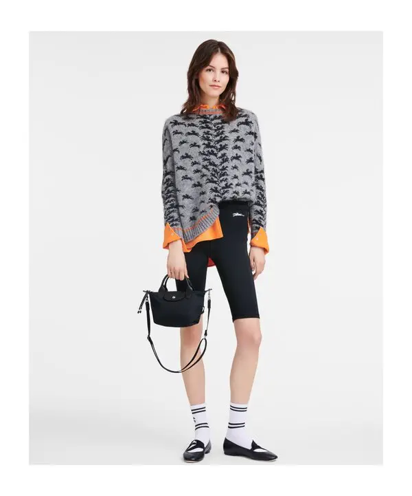 Longchamp Le Pliage Energy Logo Detailed Tote Bag
