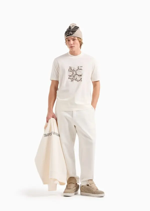 Emporio Armani Logo-print Cotton T-shirt