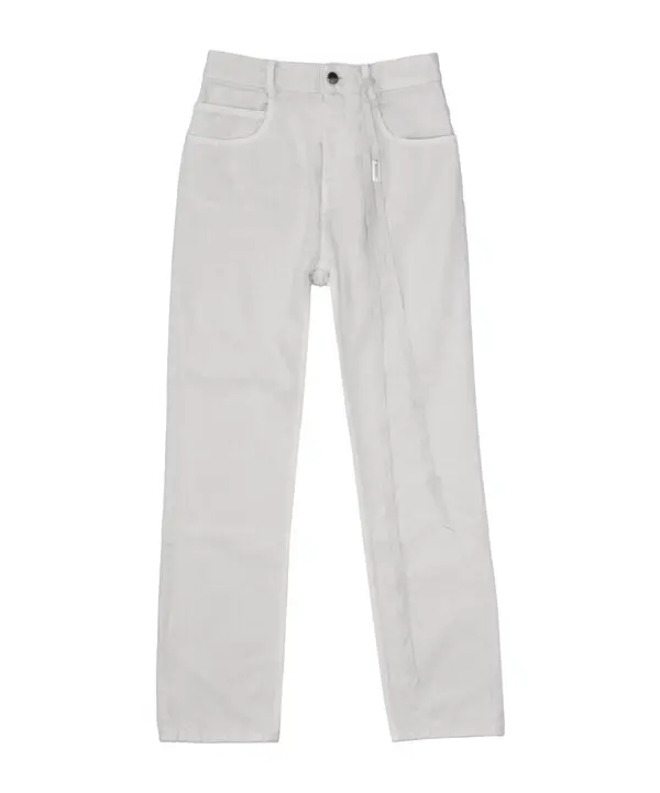 ANN DEMEULEMEESTER Slim Fit Cropped Jeans