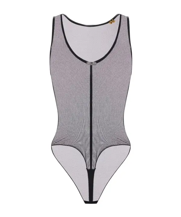 Elisabetta Franchi Sleeveless Bodysuit - Black