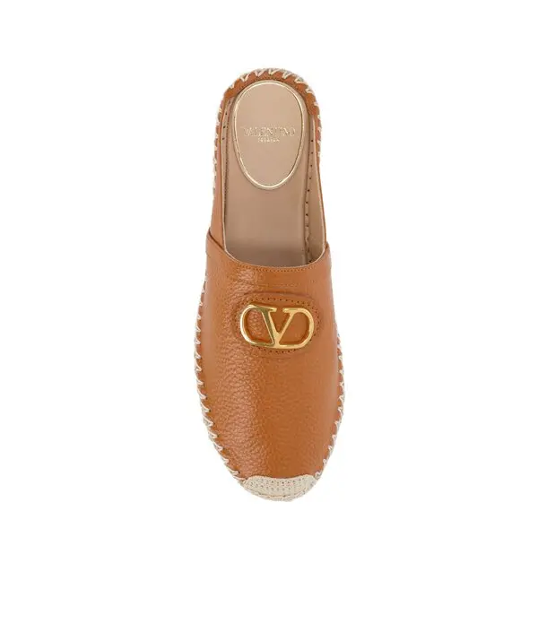 Valentino Garavani Vlogo Plaque Slip-on Flats