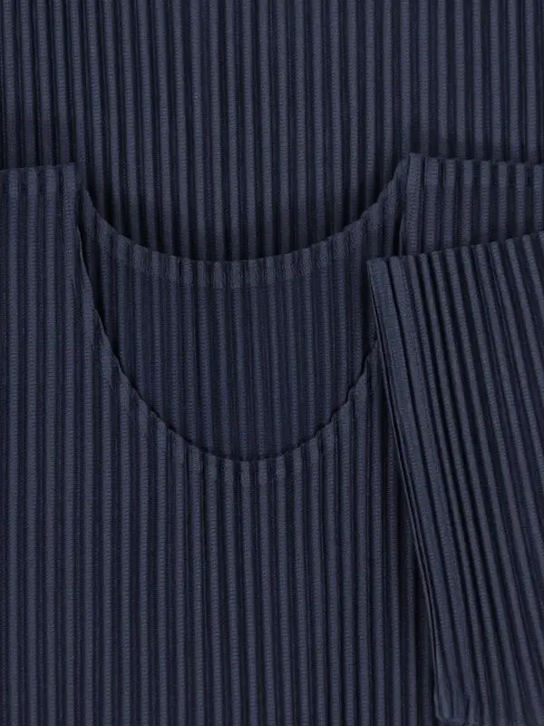Issey Miyake Short-sleeved T-shirt - Navy