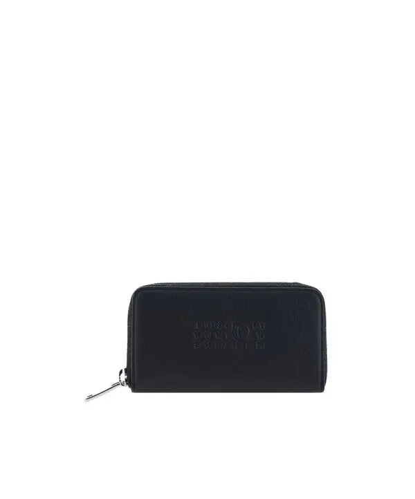 MAISON MARGIELA Logo Embossed Zip-around Wallet