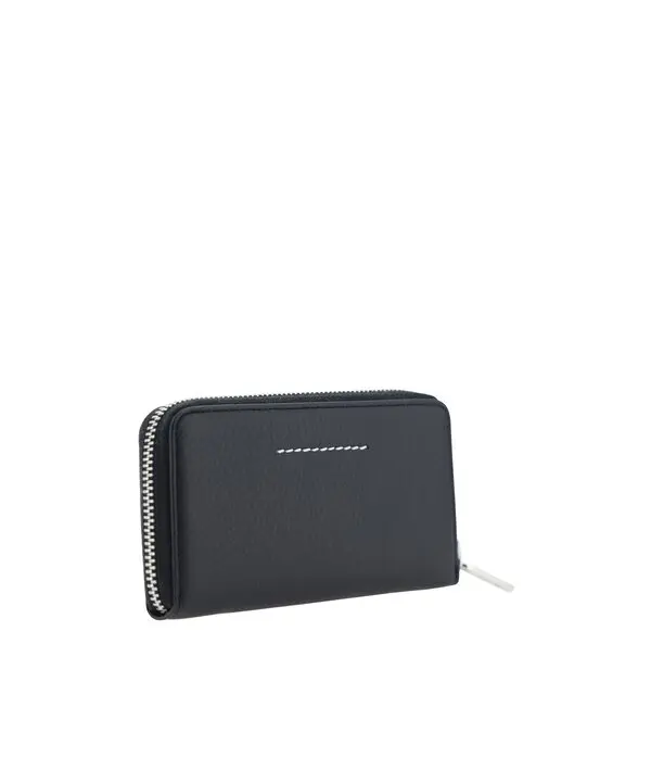 MAISON MARGIELA Logo Embossed Zip-around Wallet