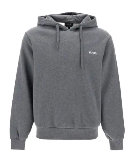 A.p.c. Logo Detailed Drawstring Hoodie