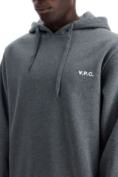A.p.c. Logo Detailed Drawstring Hoodie