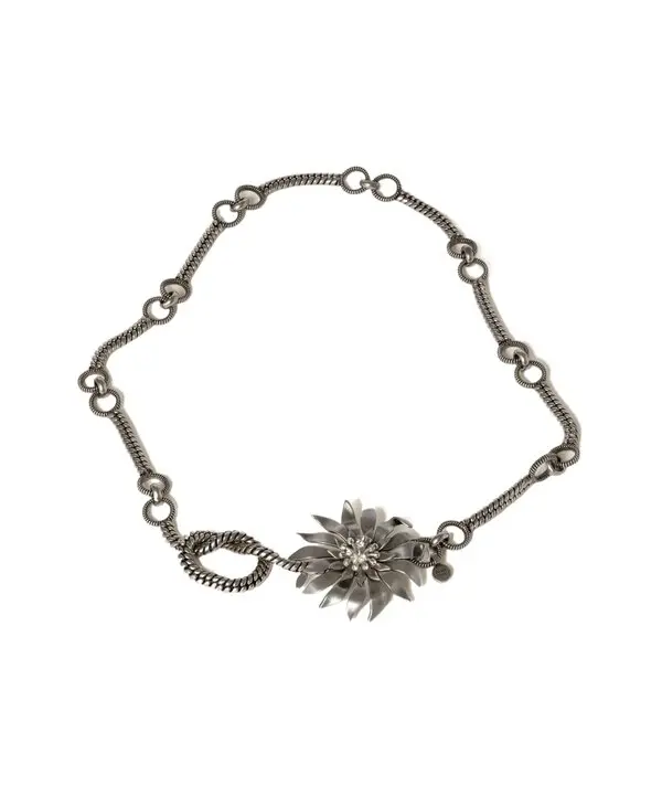 Miu Miu Metal Belt With Crystals