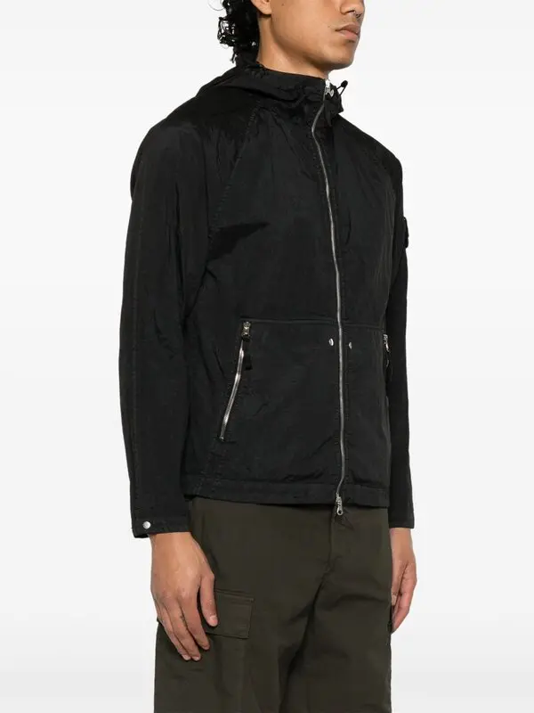 Stone Island Zip-up Hooded Jacket