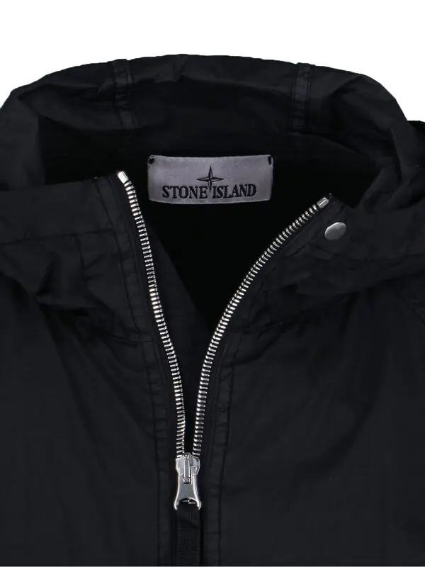 Stone Island Zip-up Hooded Jacket